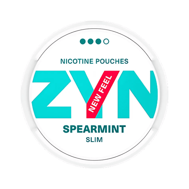 ZYN Nicotine Pouches Slim Spearmint 9mg | VAPE4AU