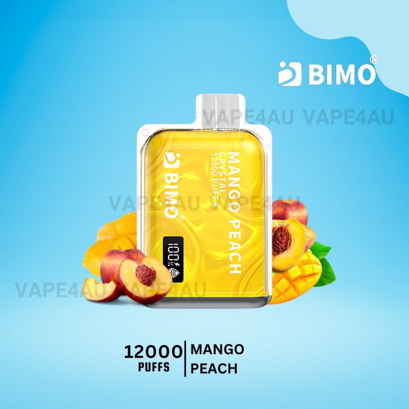 BIMO Crystal 12000 Puffs Mango Peach | VAPE4AU
