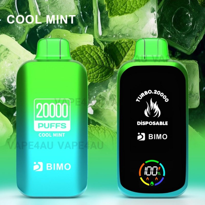 BIMO Turbo 20000 Puffs Cool Mint | VAPE4AU