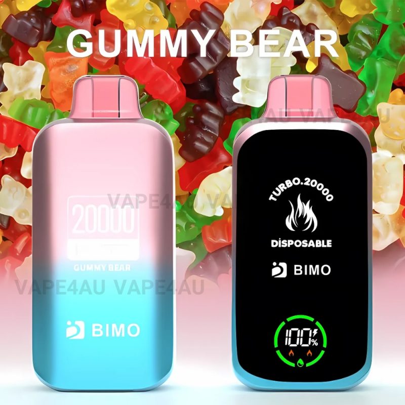 BIMO Turbo 20000 Puffs Gummy Bear | VAPE4AU