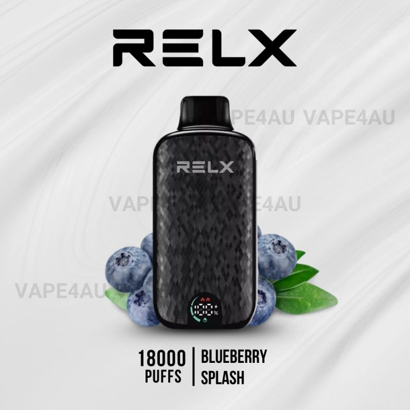 RELX Sparta 18000 Puffs Blueberry Splash | VAPE4AU