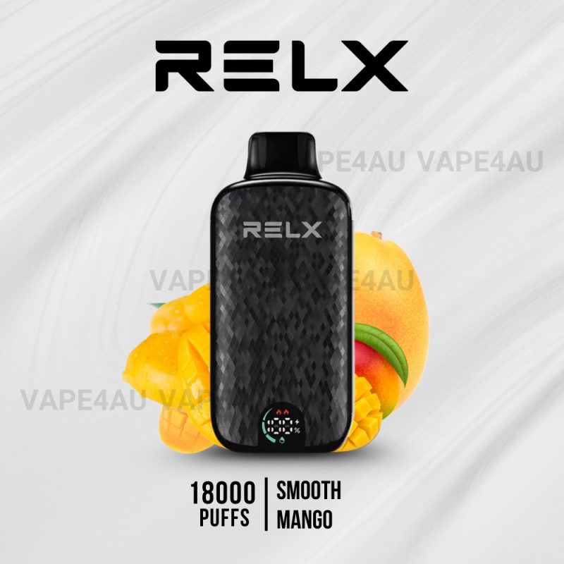 RELX Sparta 18000 Puffs Smooth Mango | VAPE4AU