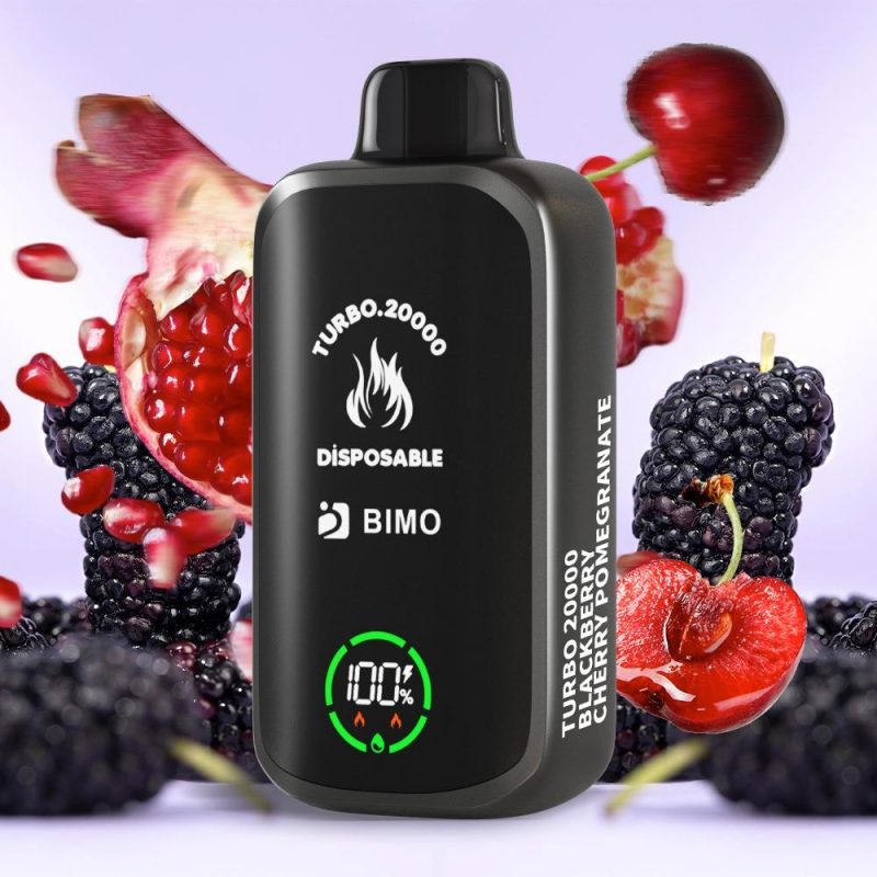 BIMO Turbo 20000 Puffs Blackberry Cherry Pomegranate | VAPE4AU