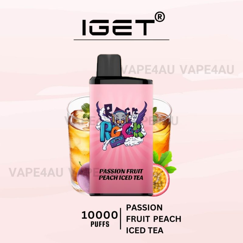 IGET Bar Pro 10000 Puffs Passion Fruit Peach Iced Tea | VAPE4AU